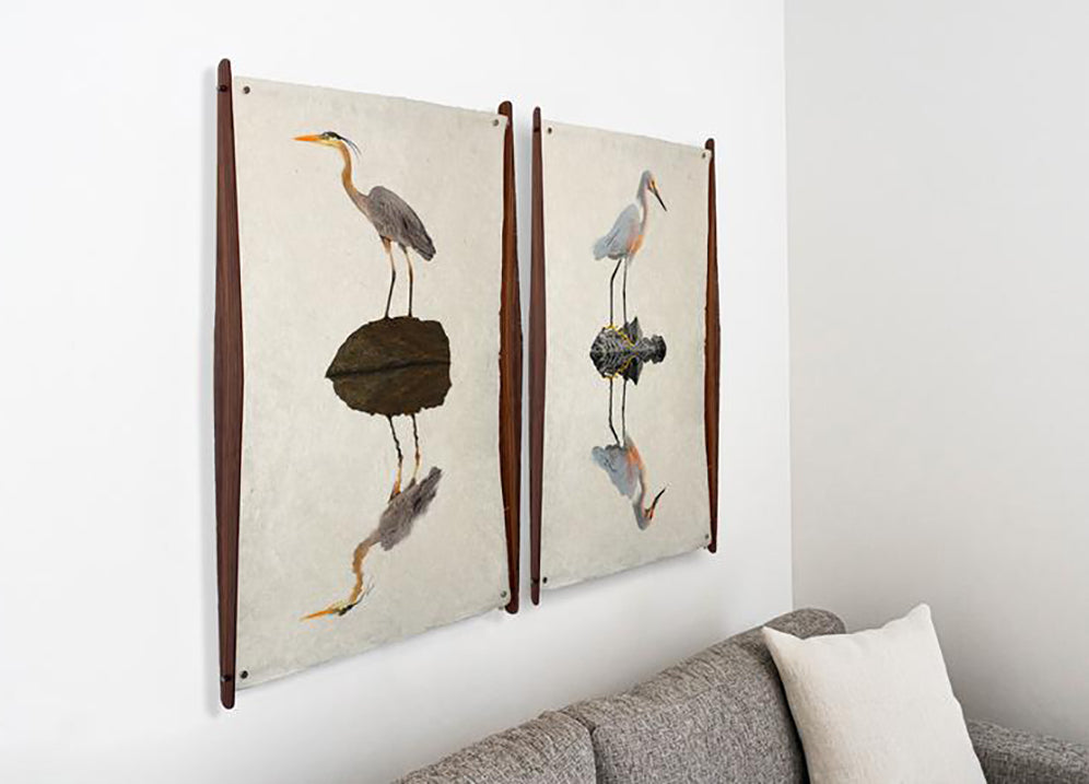 Hans Wood Hanging System for Prints